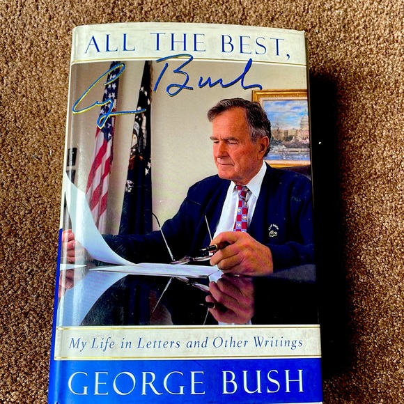 Other | Vintage Book All The Best By George Bush | Poshmark